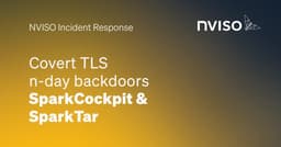 NVISO analyzes BRICKSTORM espionage backdoor